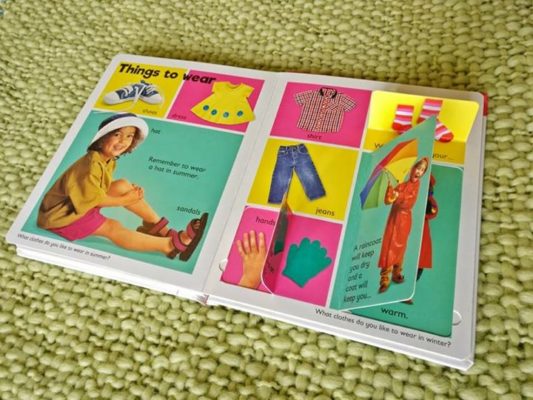 A Lift-A-Flap Book – First Words – – Booky Wooky