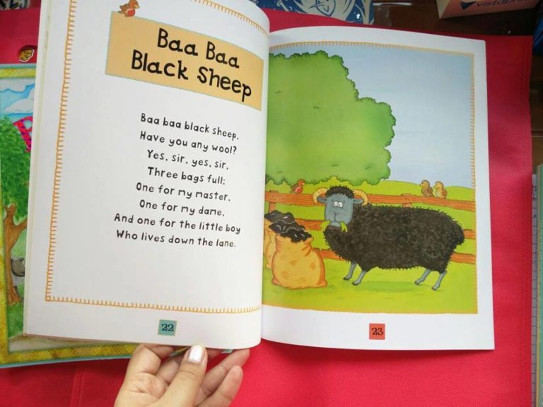 Nursery Library – Baa Baa Black Sheep and Friends – – Booky Wooky