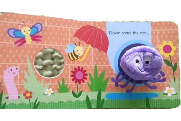 Little Learners – Incy Wincy Spider Finger Puppet Book – – Booky Wooky