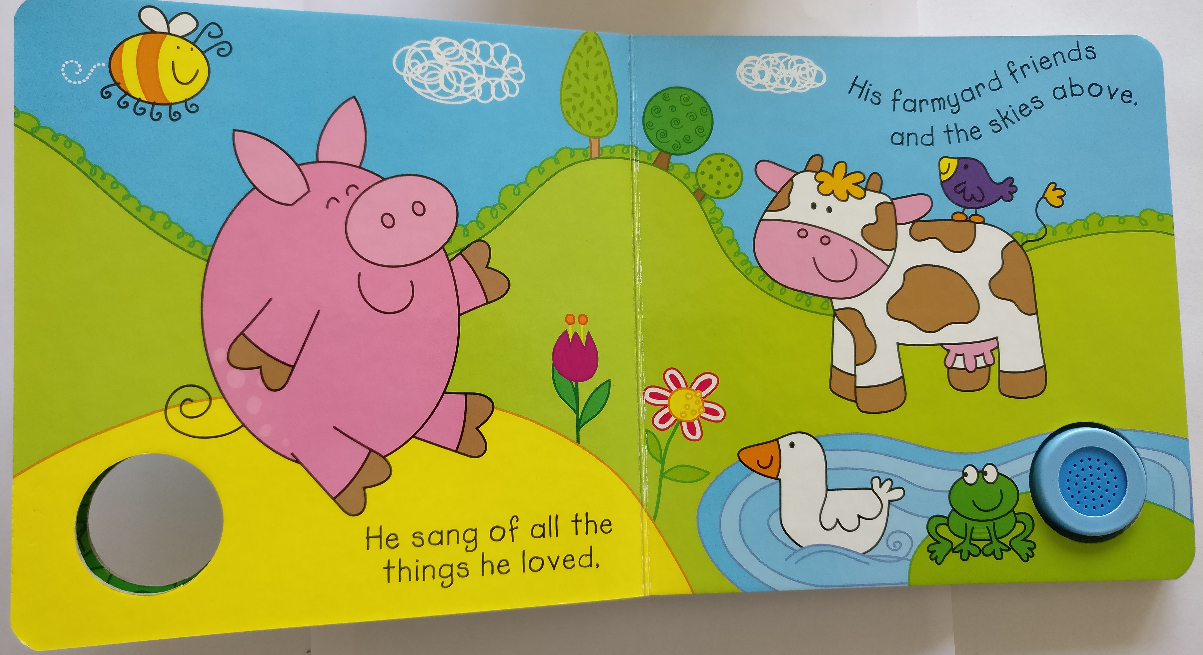 Farmyard Animals - Oink, Oink! Sound Book – Interactive books For Kids ...