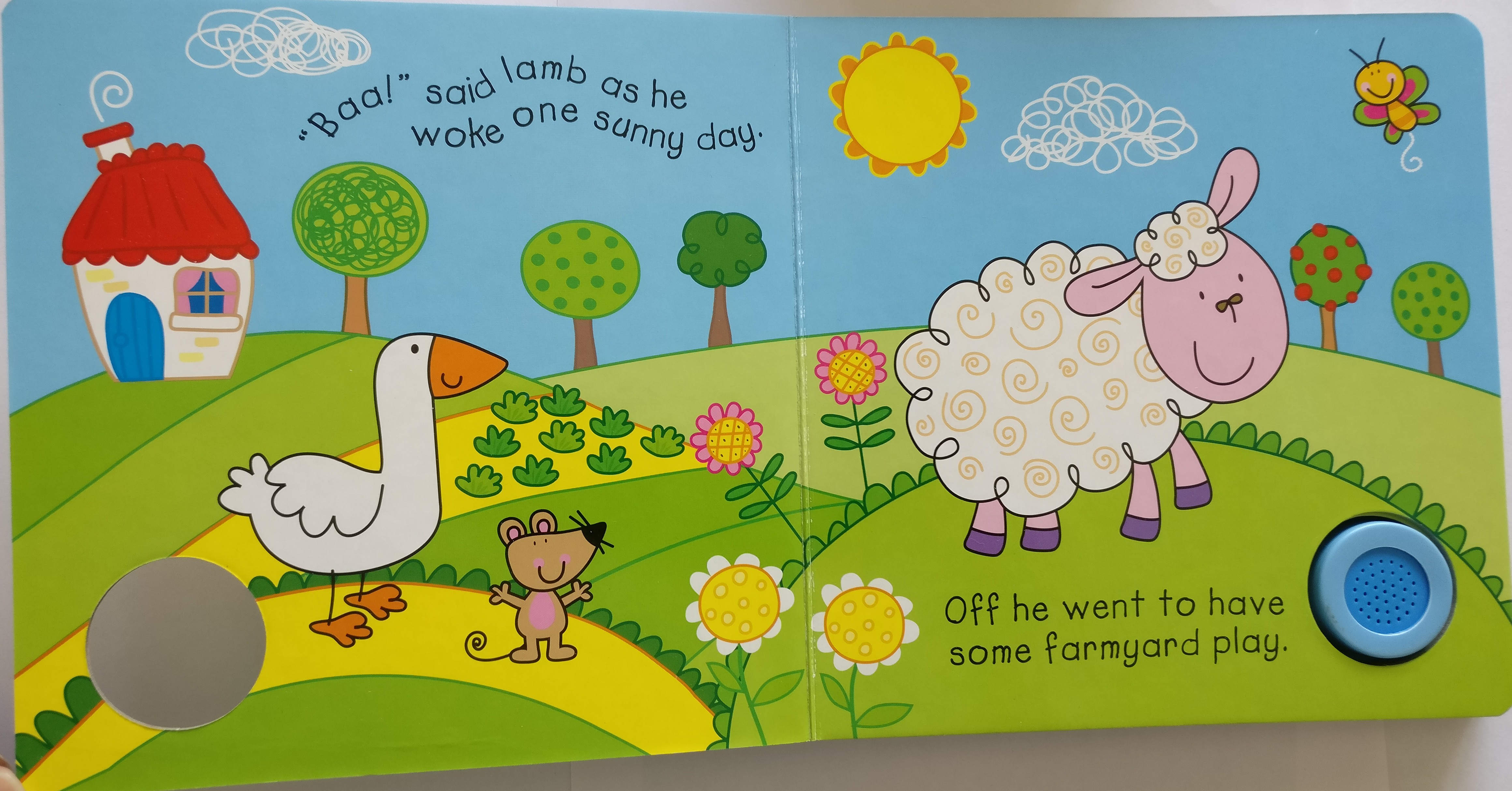 Farmyard Animals - Baa! Sound Book – Interactive books For Kids – Booky ...