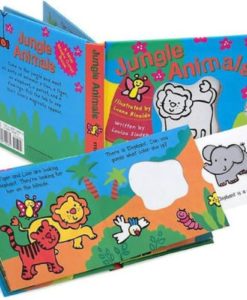 Mini Magic Colour Book Of Animals – Jungle Animals Pull And Tabs ...