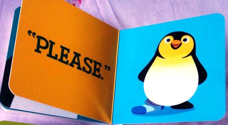 Hello Genius Penguin Says Please – – Booky Wooky