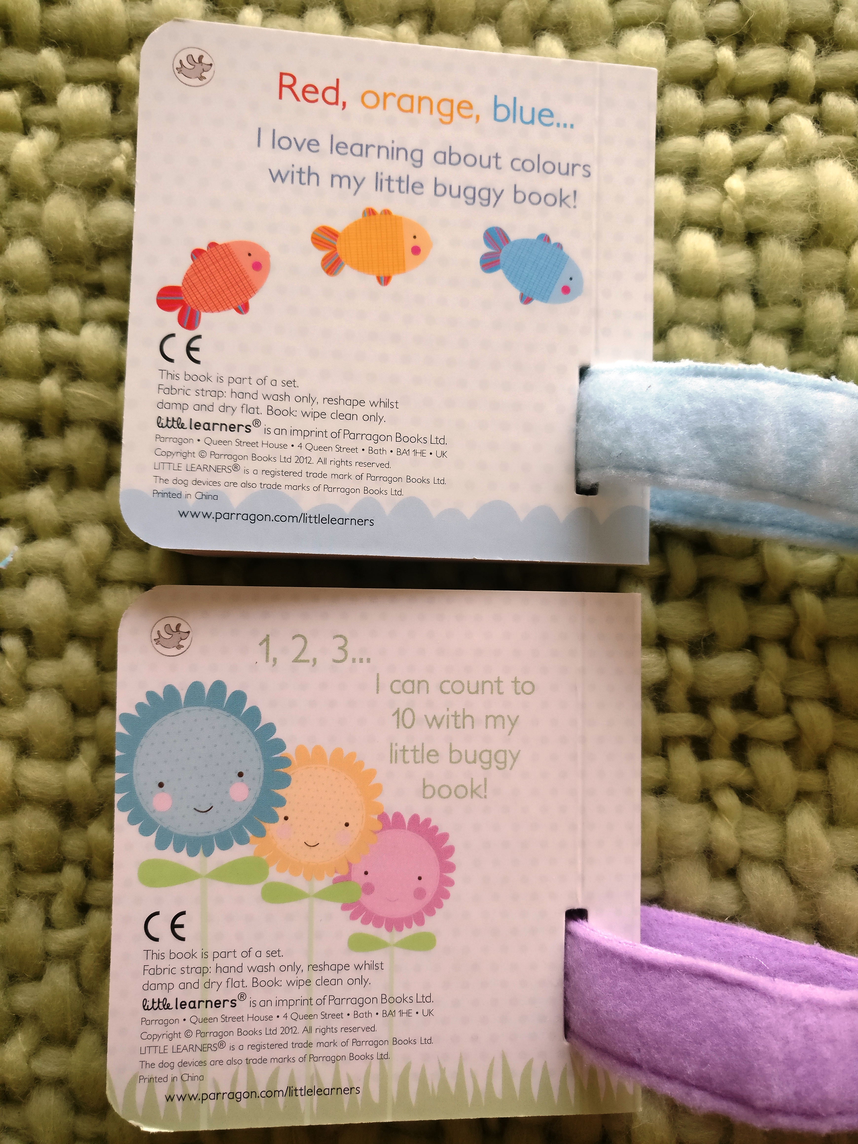 Baby’s First Buggy Books – Colours / Numbers – – Booky Wooky