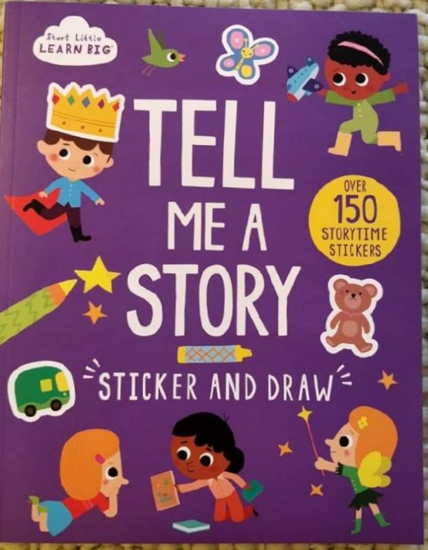 Tell me a Story Sticker and Draw – – Booky Wooky