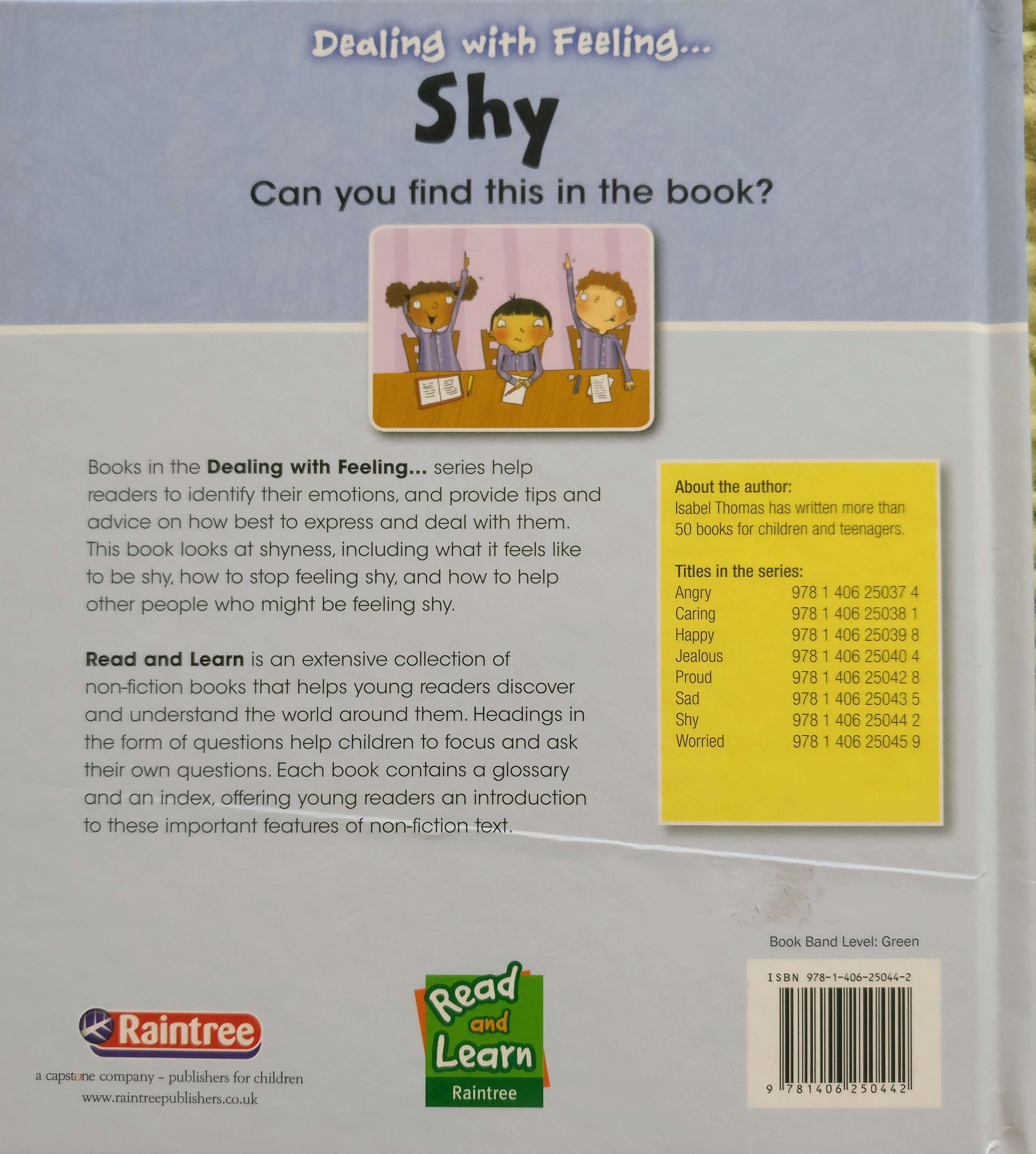 Dealing with Feeling… - Shy – Educational books For Kids – Booky Wooky