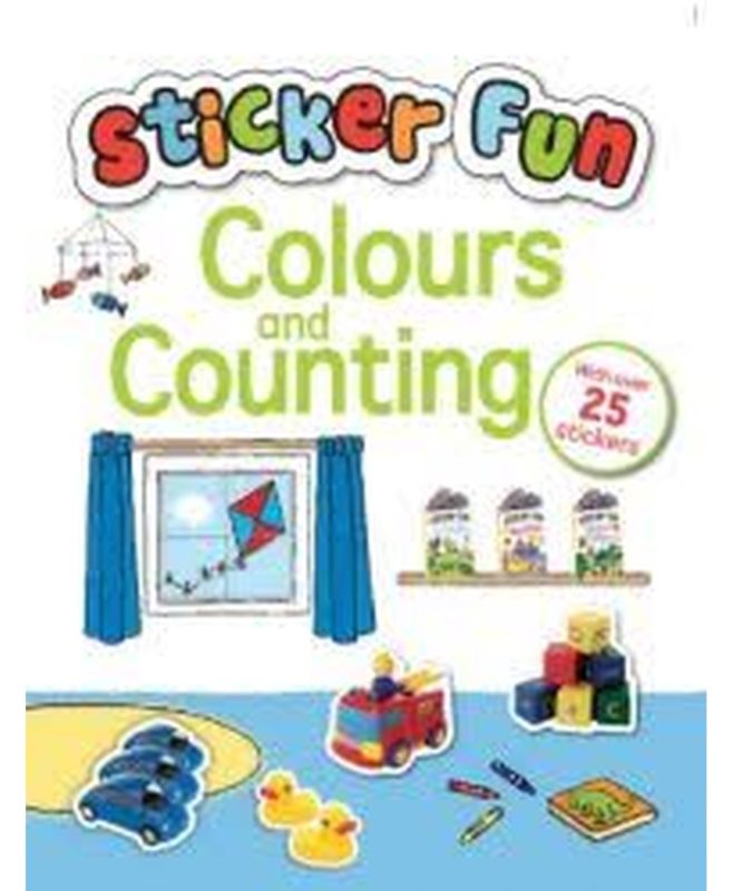 Sticker Fun – Colours and Counting – – Booky Wooky