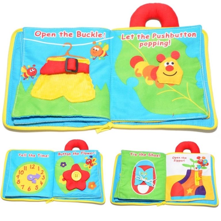 My Quiet Book Cloth Book – – Booky Wooky