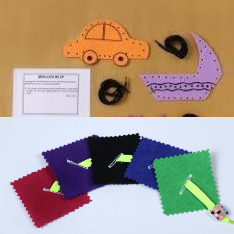 Busy Bags – Lacing & Button Snake – – Booky Wooky