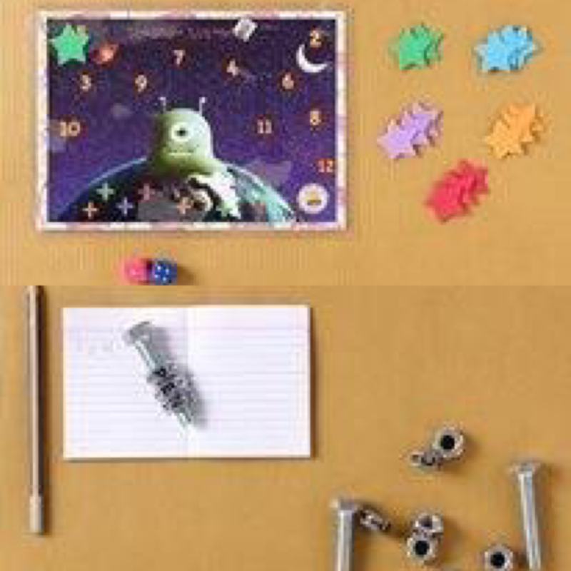 Busy Bags – Spin-n-Spell & Alien addition – – Booky Wooky