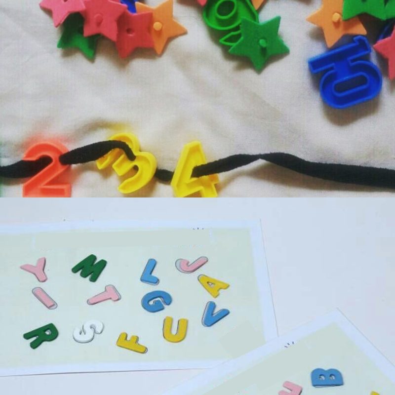 Busy Bags – Stars Numbers & Alphabet Pairs – – Booky Wooky