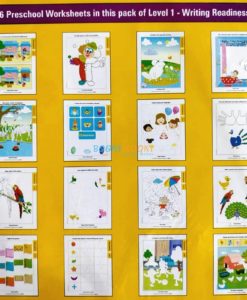 Writing Readiness Worksheets Level 1 Age3 – Workbooks and Worksheets ...