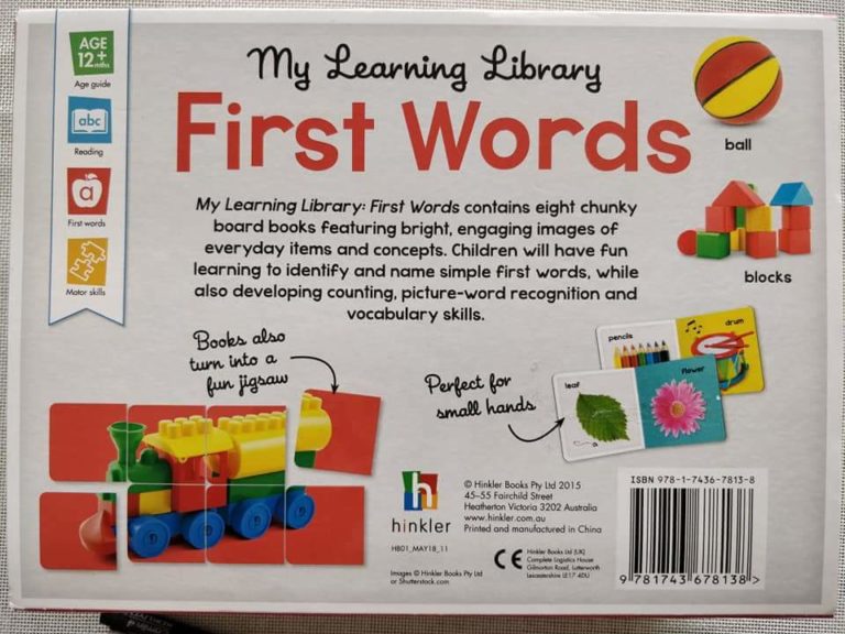 My Learning Library First Words – – Booky Wooky