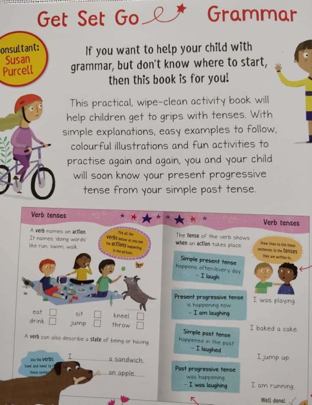Get Set Go Grammar Tenses – – Booky Wooky