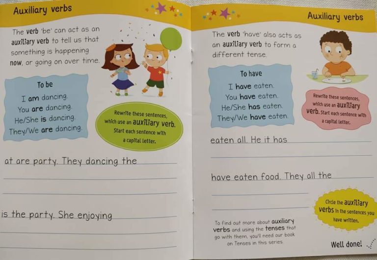 Get Set Go Grammar Verbs – – Booky Wooky