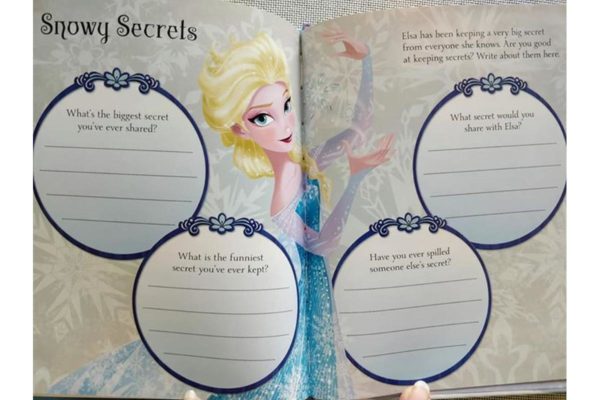 Disney Book of Secrets Disney Frozen Elsa’s Book of Secrets – – Booky Wooky