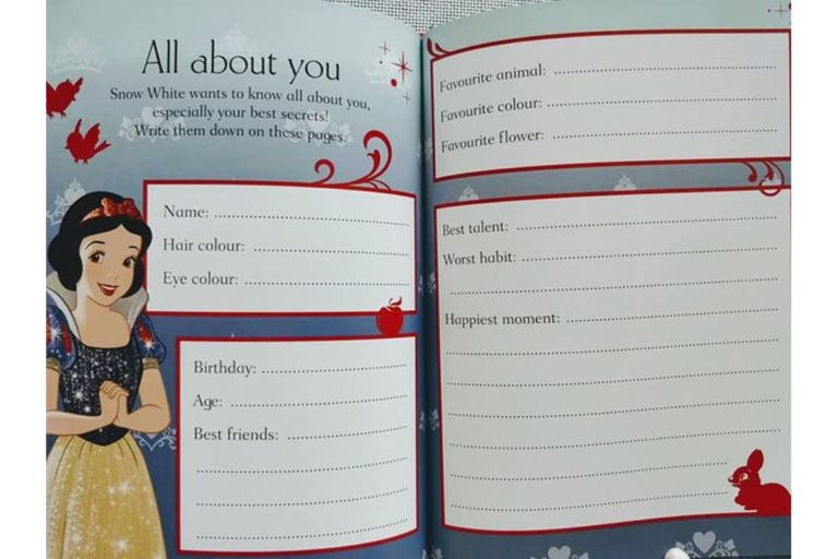 Disney Book of Secrets Disney Princess Snow White’s Book of Secrets ...