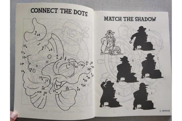 Jumbo Fun Colouring and Activity Book Blue – – Booky Wooky