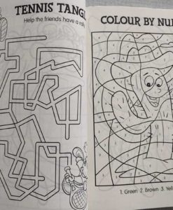 Jumbo Fun Colouring and Activity Book Blue – Activity Books For Kids ...