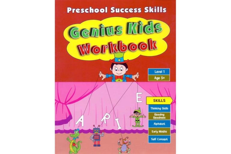 Preschool Success Skills – Genius Kids Workbook – Level 1 – 3 years+ ...