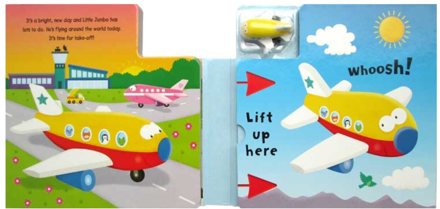 Wind it up Watch it go Little Jumbo Aeroplane – – Booky Wooky