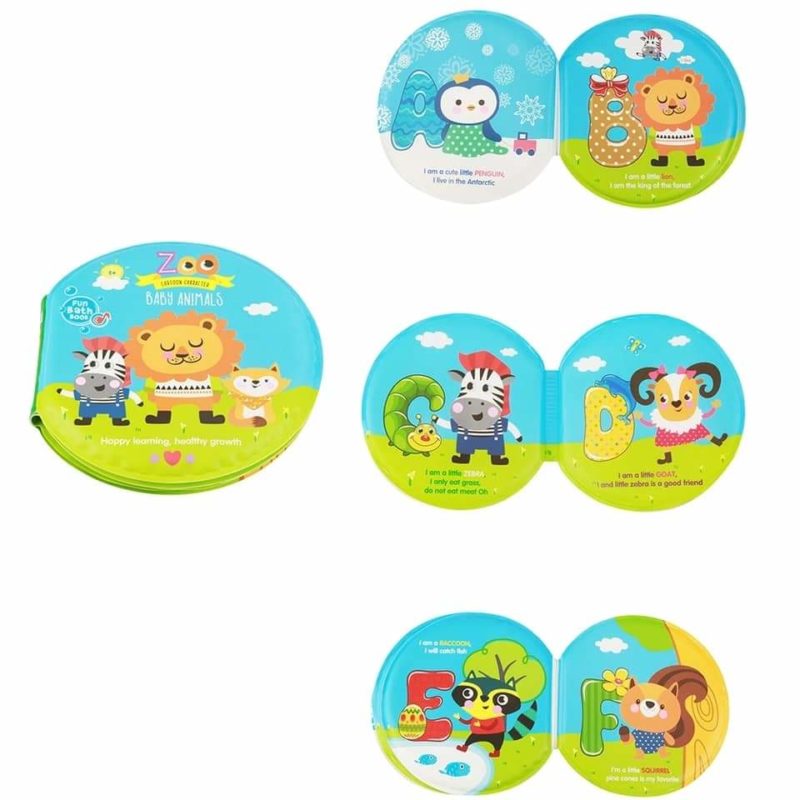Zoo Baby Animals Bath Book – – Booky Wooky