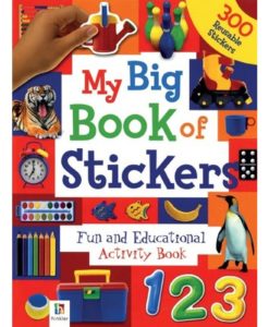 My Big Book of Stickers - 300 Reusable Stickers – Activity Books For ...