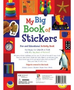 My Big Book of Stickers - 300 Reusable Stickers – Activity Books For ...