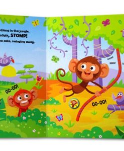 Cheeky Monkey and friends Sound Book with 8 Funtime Sounds – Nursery ...