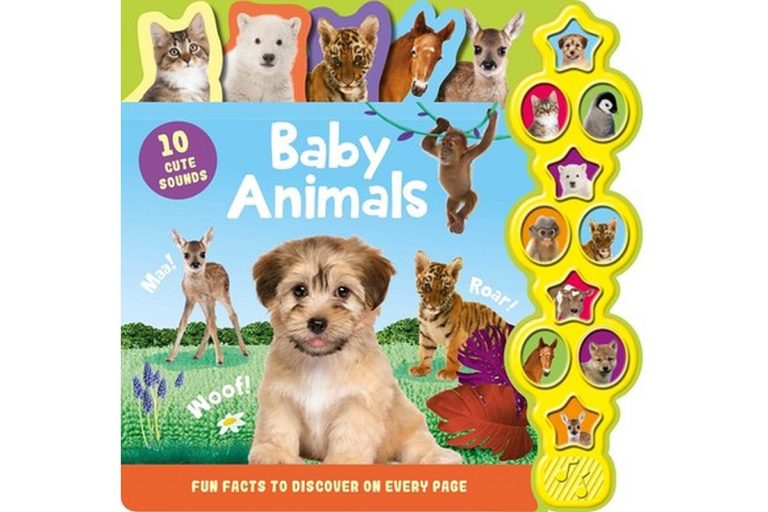 Baby Animals Boardbook with Sound – – Booky Wooky