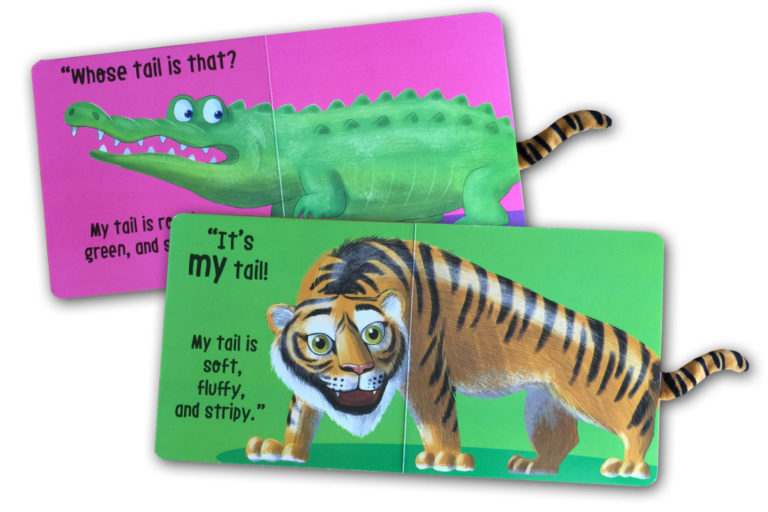 Whose Tail? Jungle Touch and Feel – – Booky Wooky