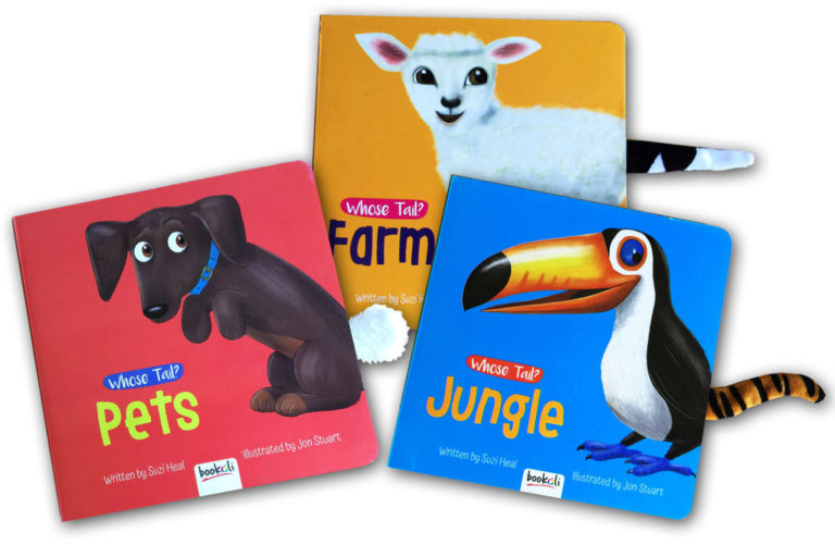 Whose Tail? Set of 3 – – Booky Wooky