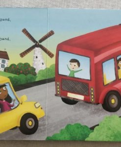 The Wheels on the Bus Sound book with 4 sounds – Interactive books For ...