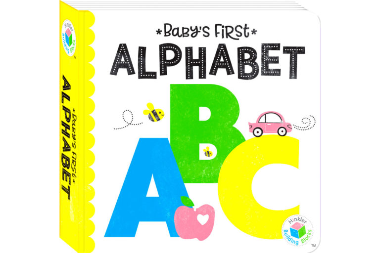 Babys First Alphabet ABC Hinkler Building Blocks Neon – – Booky Wooky
