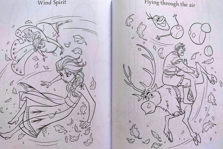 Disney Frozen 2 Colouring Book – – Booky Wooky