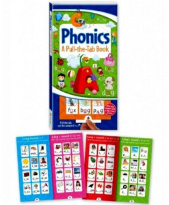 Phonics A Pull-the-Tab Book – Activity Books For Kids – Booky Wooky