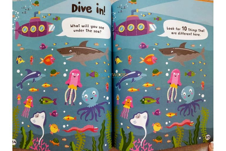 Totally Tricky Spot the Difference – – Booky Wooky