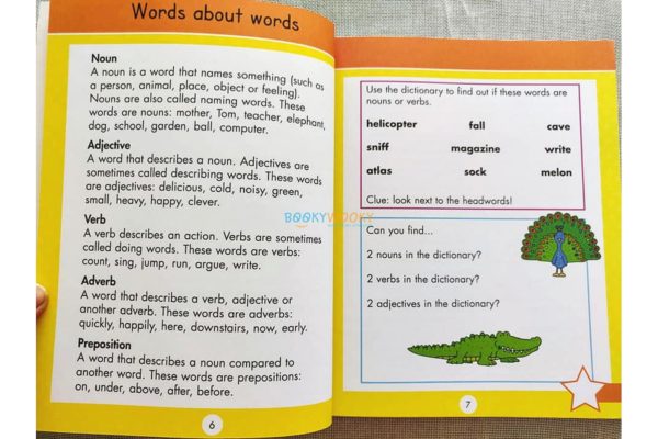 My First Picture Dictionary 100 Gold Star stickers – – Booky Wooky