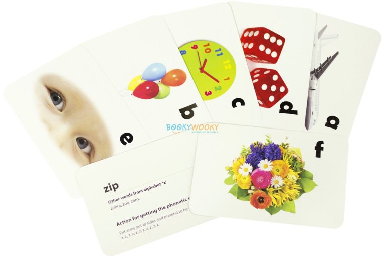 Small Alphabets Flashcards – – Booky Wooky