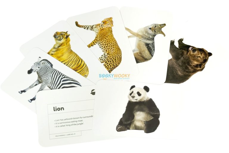 Wild Animals Flashcards – – Booky Wooky