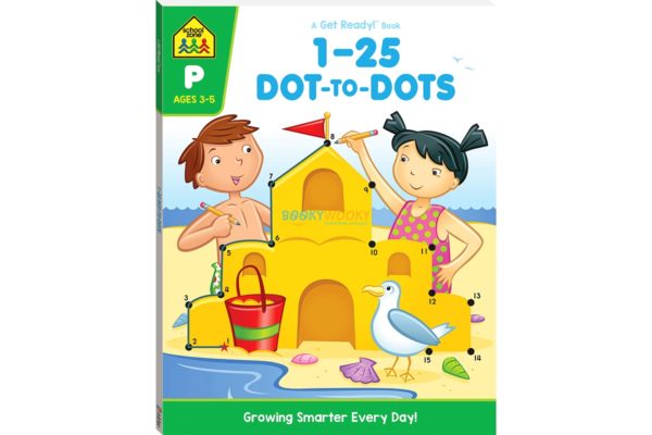 1-25 Dot to Dots Workbook – – Booky Wooky