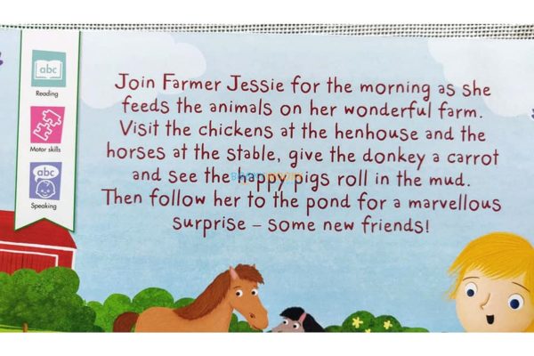 A Surprise on the Farm Sound book with 4 sounds – – Booky Wooky