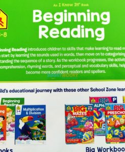 Beginning Reading Workbook – – Booky Wooky
