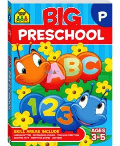 Big Preschool Workbook – Activity Books For Kids – Booky Wooky
