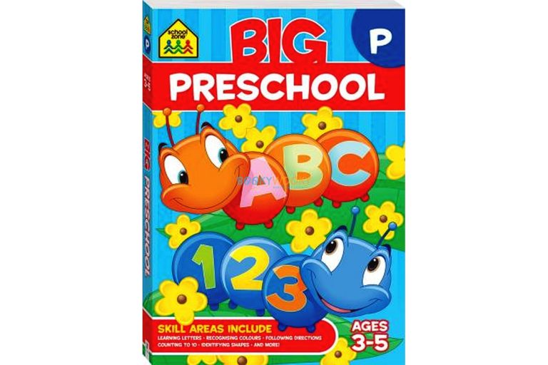 Big Preschool Workbook – – Booky Wooky