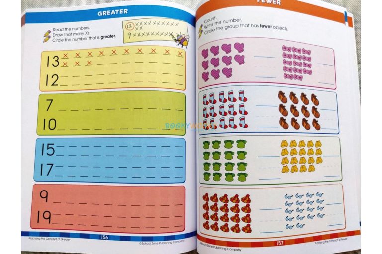 Giant Kindergarten Workbook – – Booky Wooky