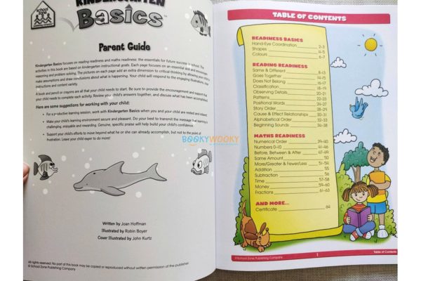 Kindergarten Basics Workbook – – Booky Wooky