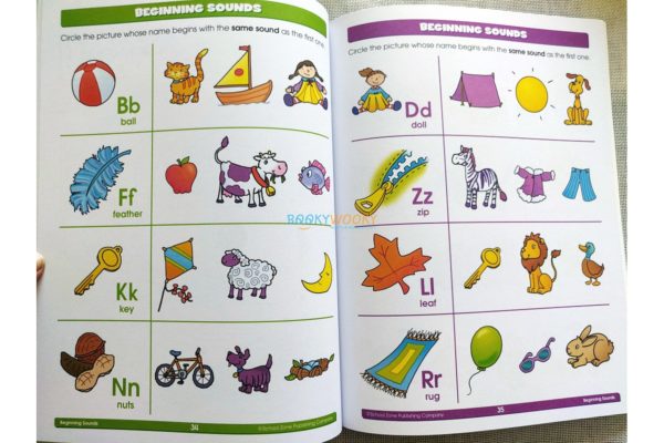 Kindergarten Basics Workbook – – Booky Wooky