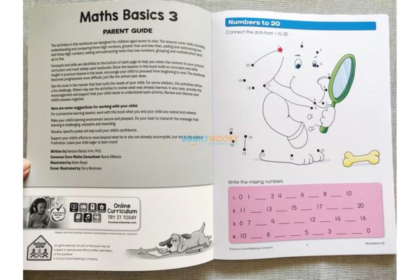 Maths Basics 3 Workbook – – Booky Wooky