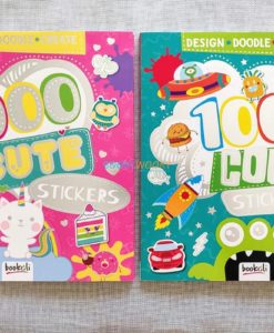 1000 Cool Stickers – Activity Books For Kids – Booky Wooky